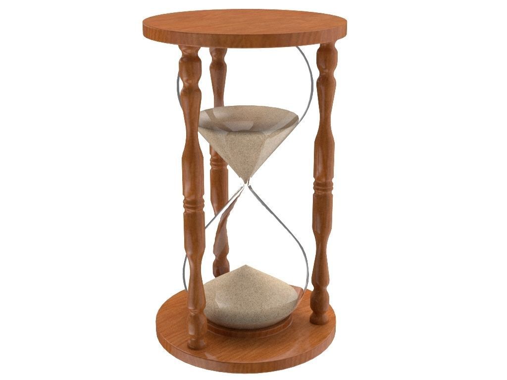 Sand Clock 3D model | CGTrader