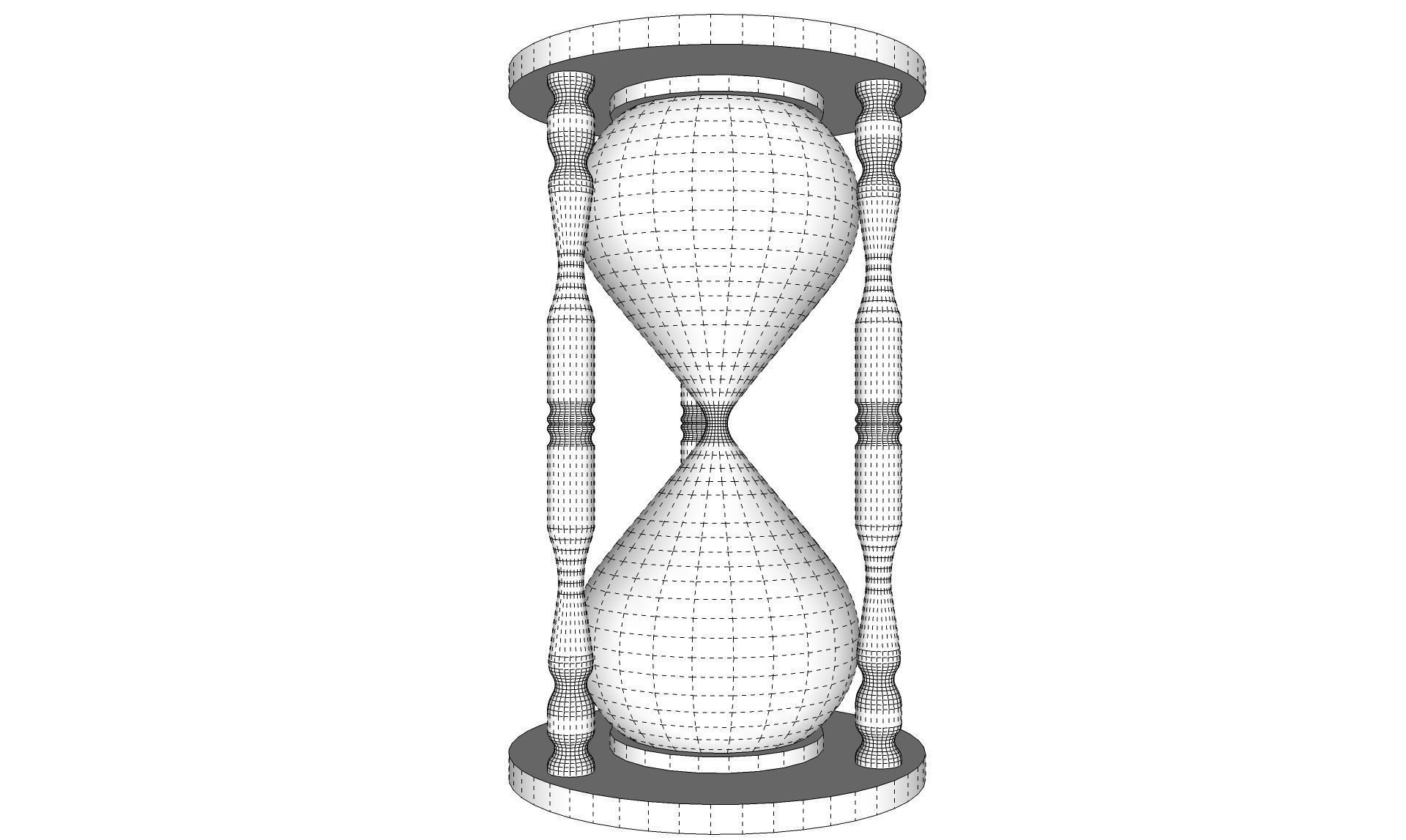 Sand Clock 3D model | CGTrader