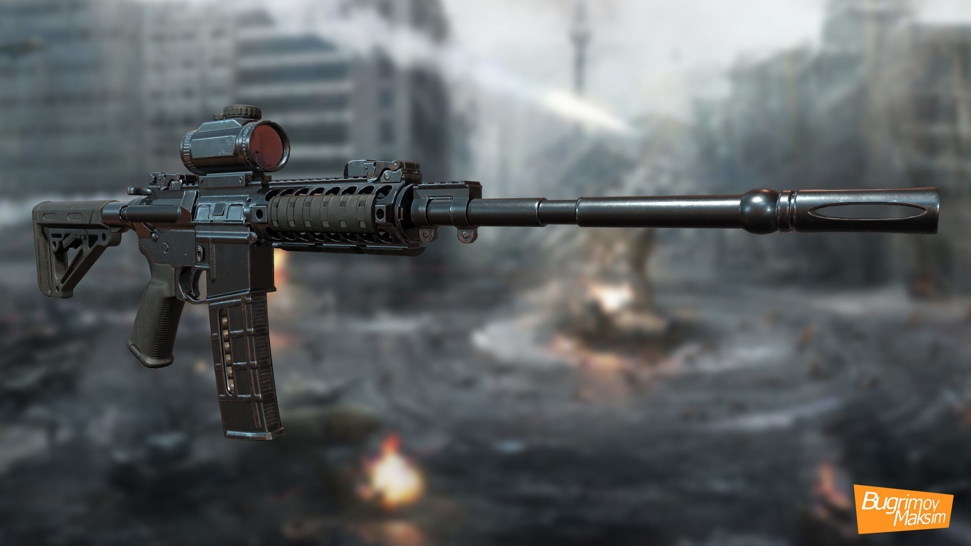 3D model PBR Weapons pack VR / AR / low-poly | CGTrader