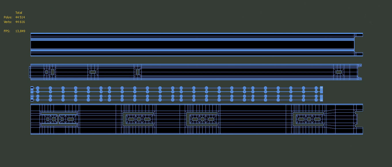 Guide rail 3D model | CGTrader