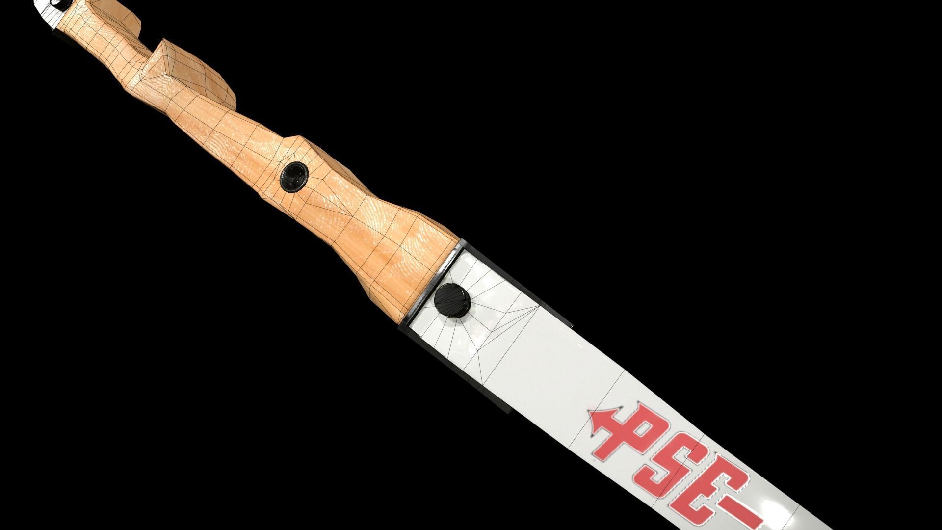 PSE Razorback Bow free 3D model | CGTrader