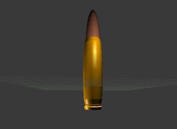 bullet 3D model | CGTrader