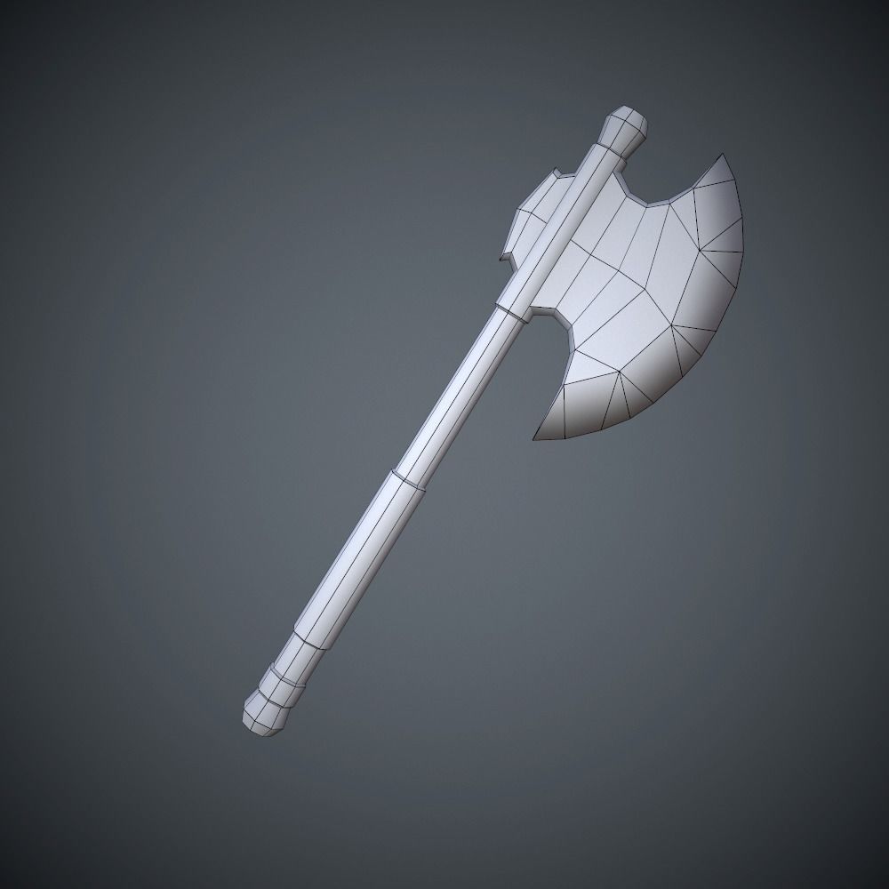 3D model Axe model VR / AR / low-poly | CGTrader