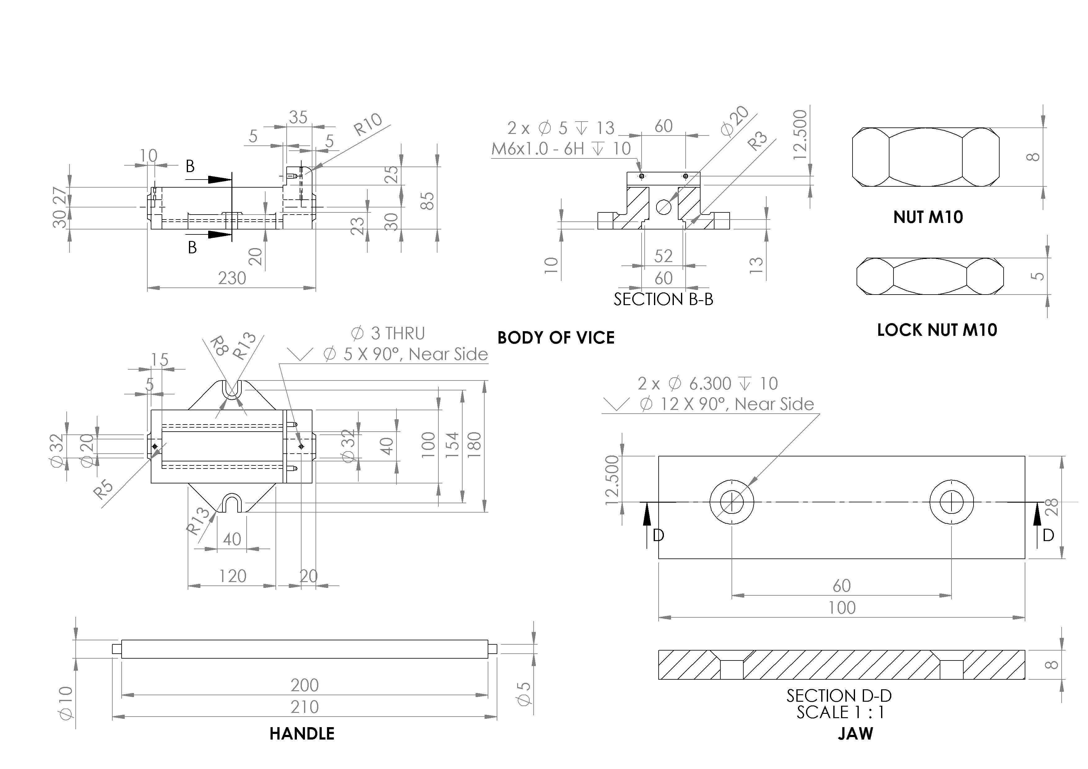 Machine Vice 3D model | CGTrader