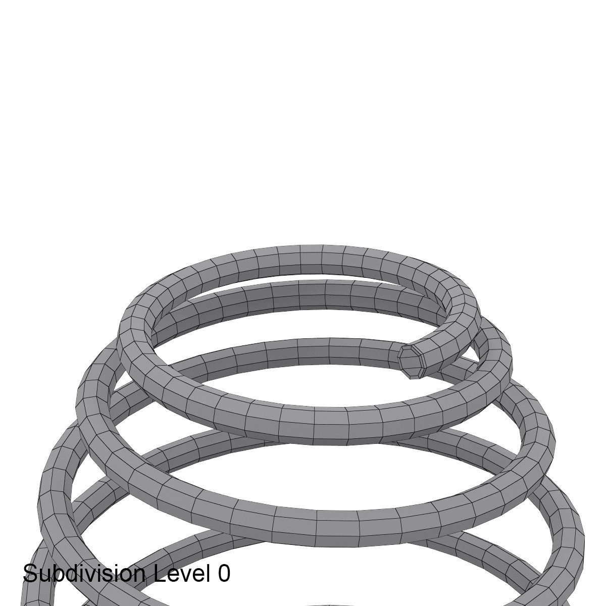 Spring 3D model | CGTrader