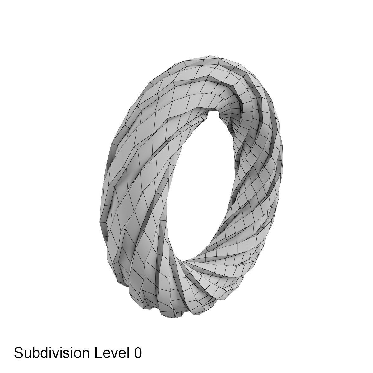 Ring abstract 3D model | CGTrader