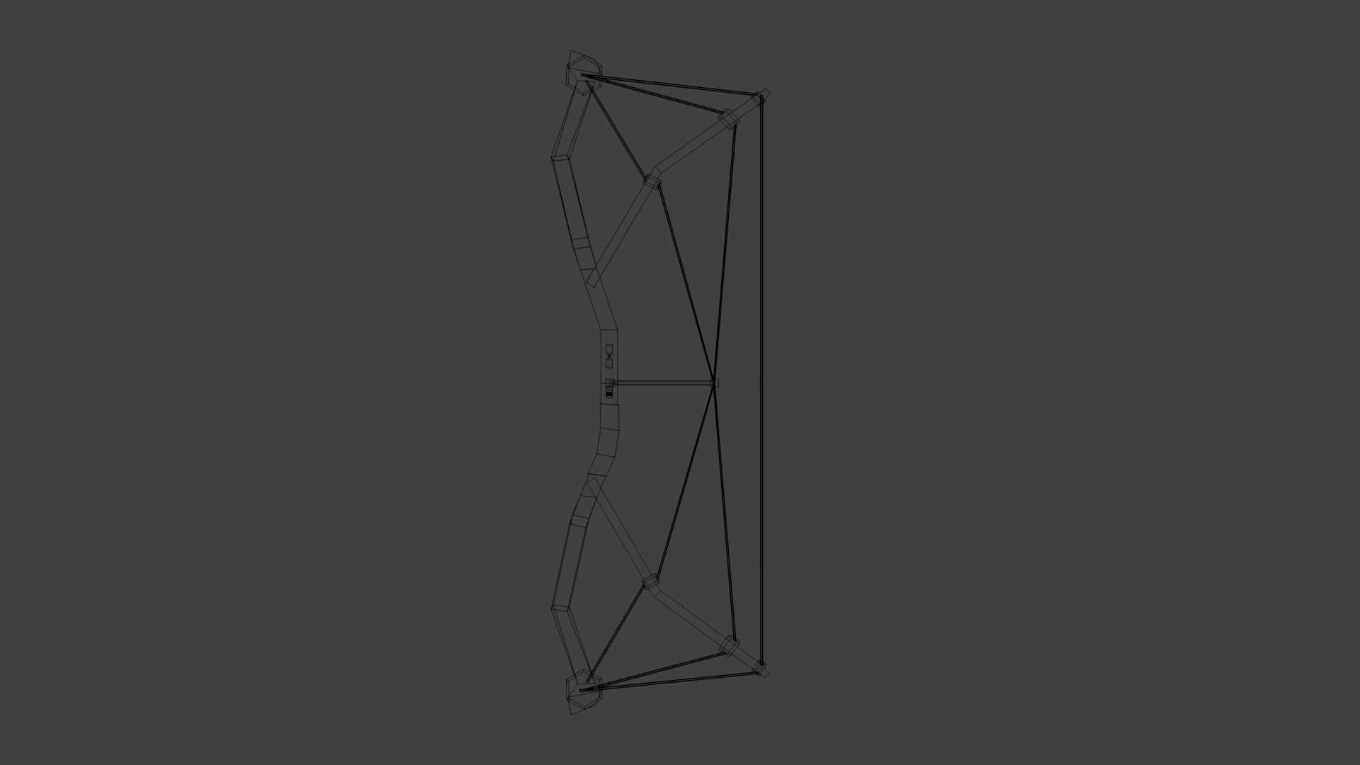 Low poly tactical bow free VR / AR / low-poly 3D model rigged | CGTrader