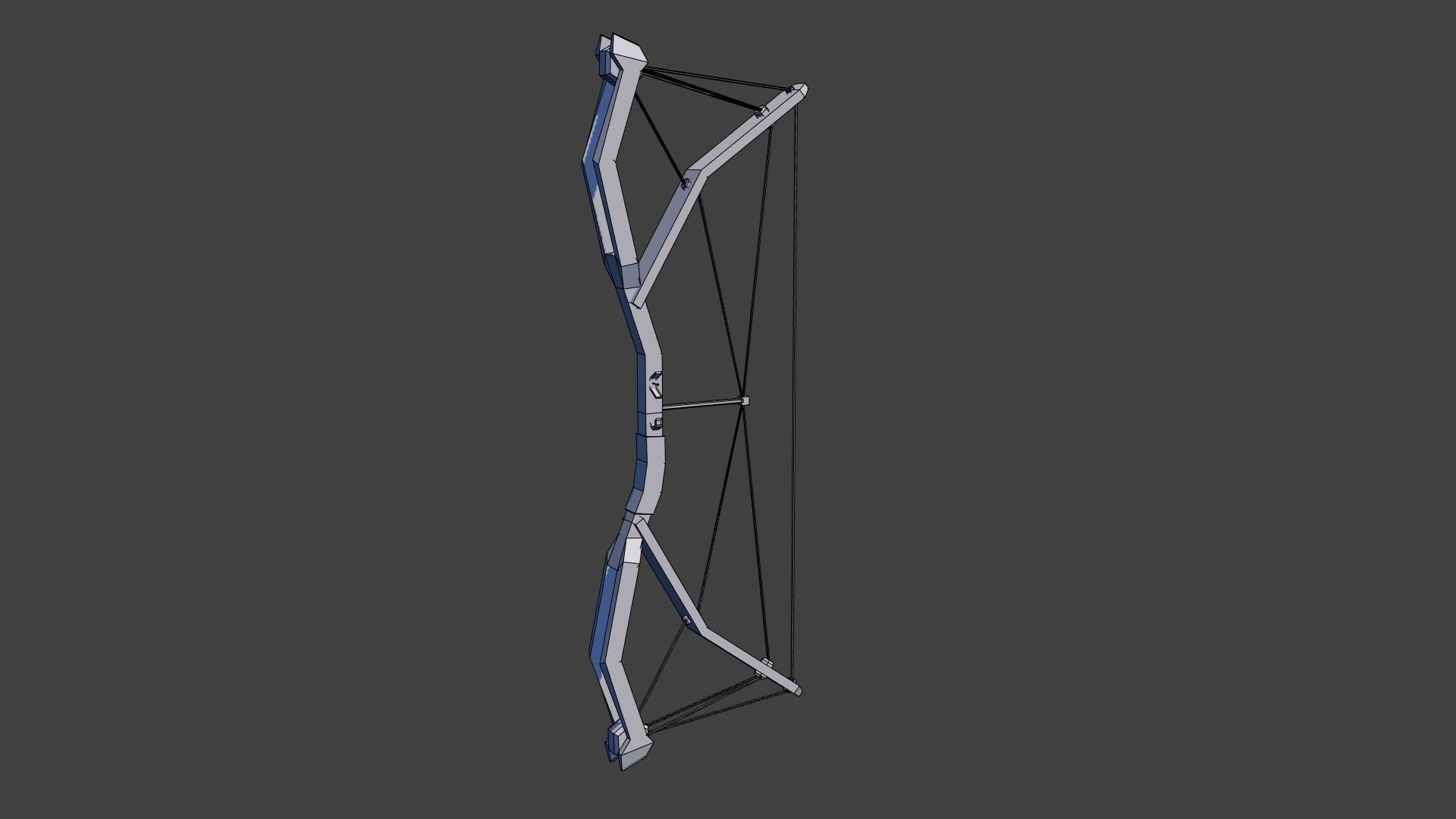 Low poly tactical bow free VR / AR / low-poly 3D model rigged | CGTrader