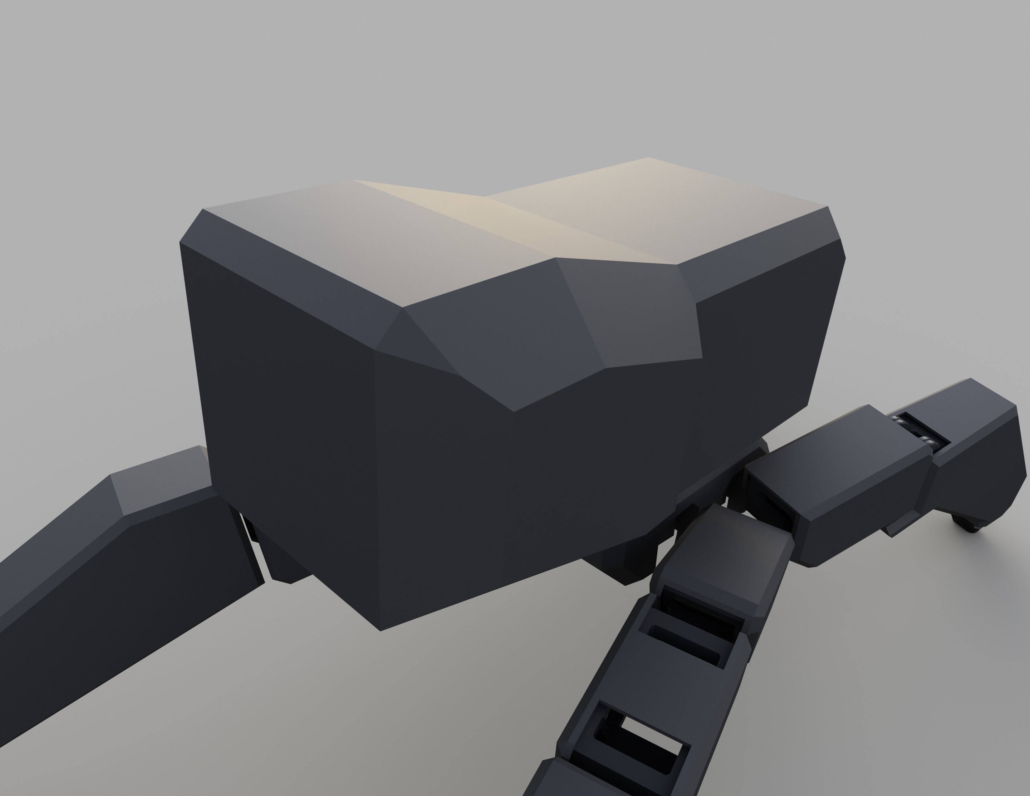 Mech Base Mesh 3D model | CGTrader