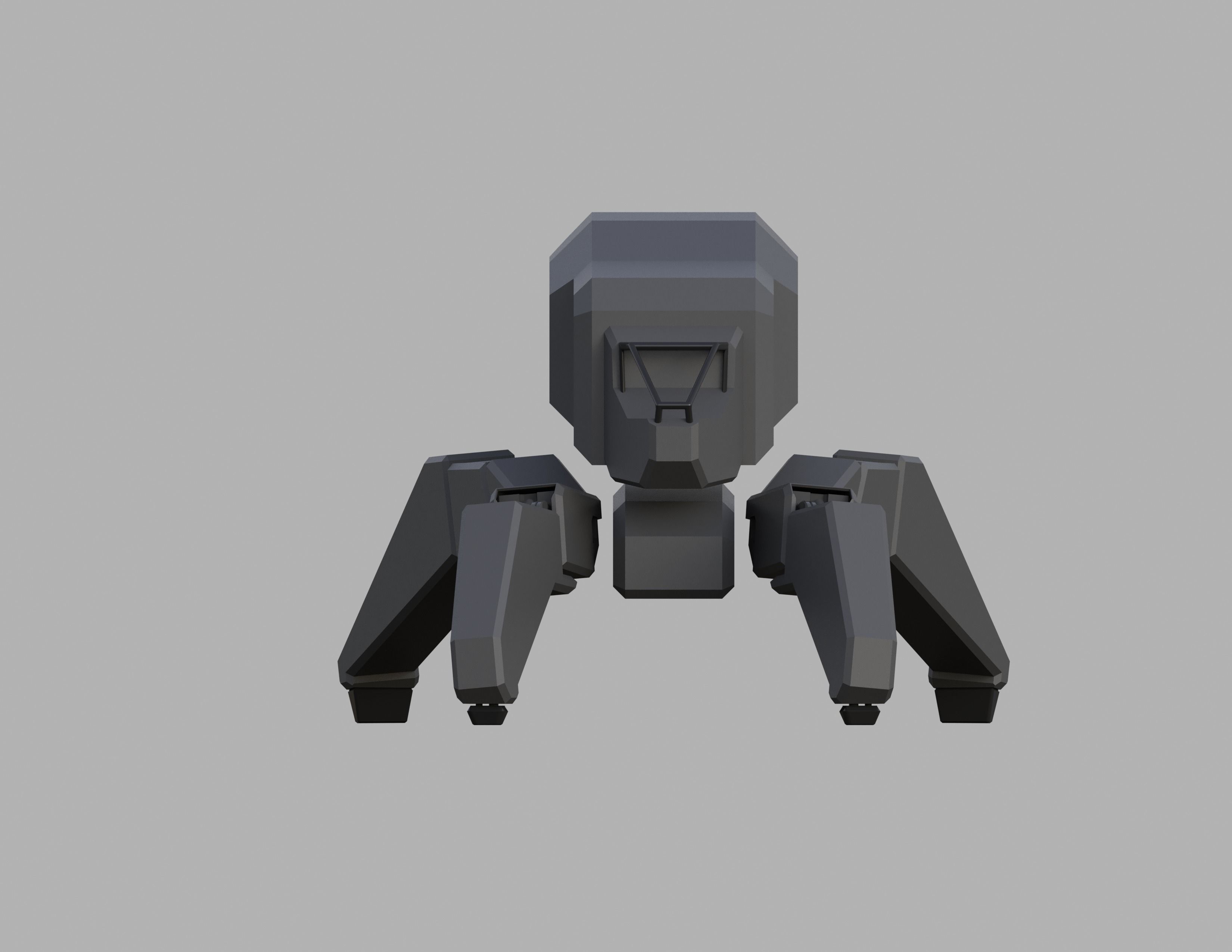 Mech Base Mesh 3D model | CGTrader