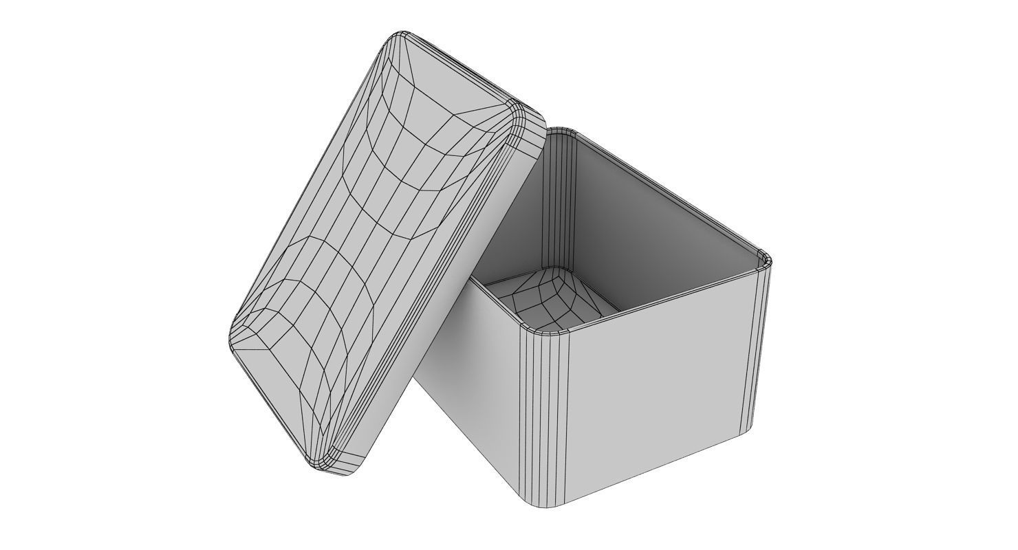 3D model Metal Box model VR / AR / low-poly | CGTrader