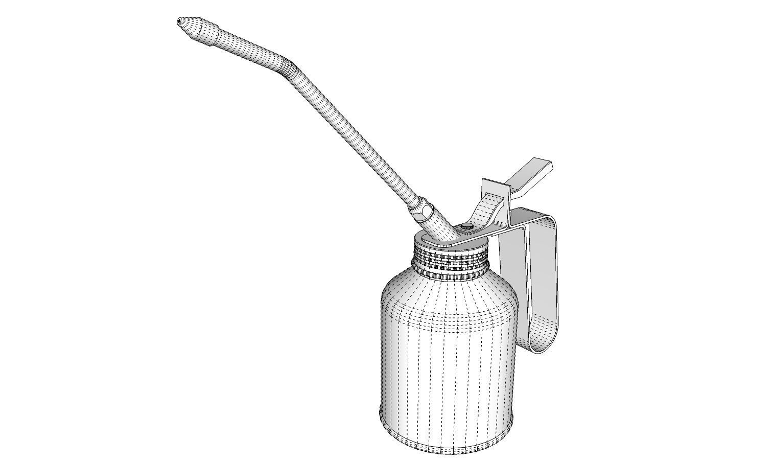 Oil Can 3D model | CGTrader
