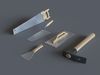 Hand Tools 1 3D model | CGTrader