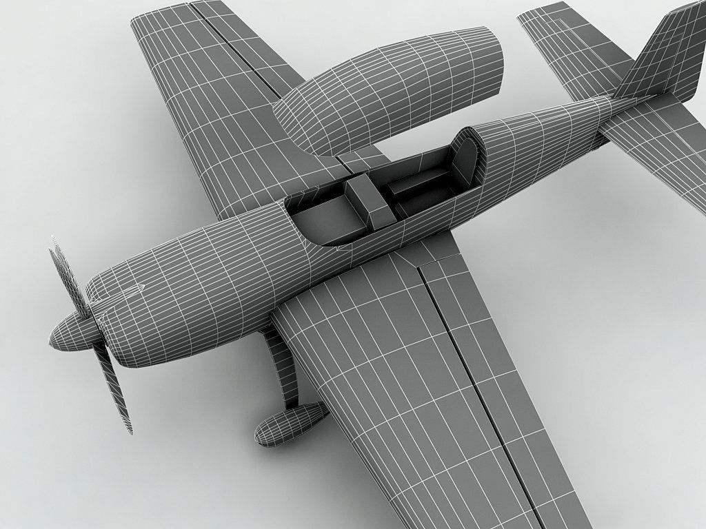 3D model Extra 330 Aircraft VR / AR / low-poly | CGTrader