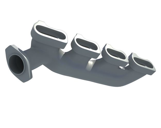 Exhaust Manifold 3D model | CGTrader