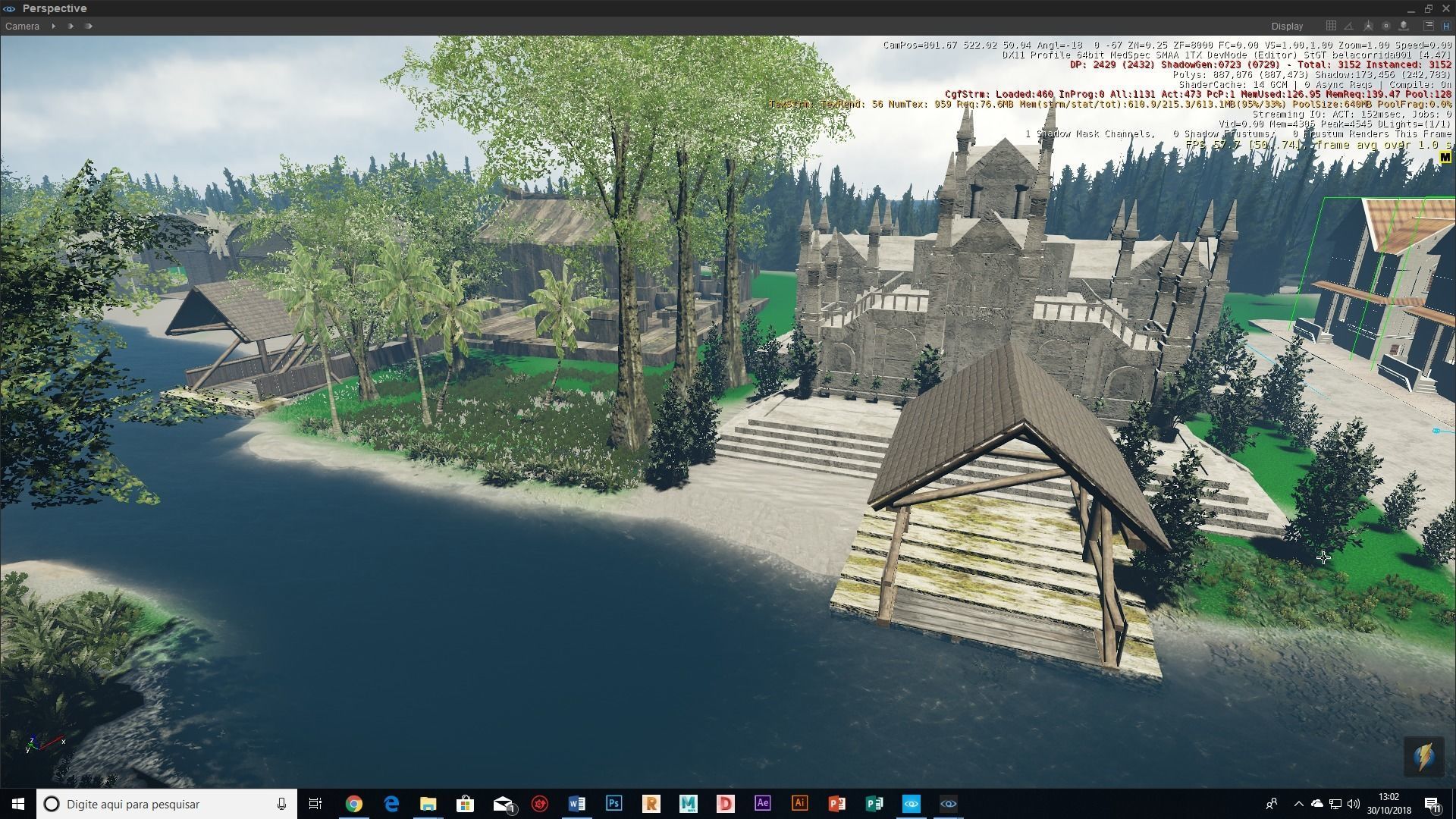 landscape Natureza CryEngine 5 3 3D model animated | CGTrader