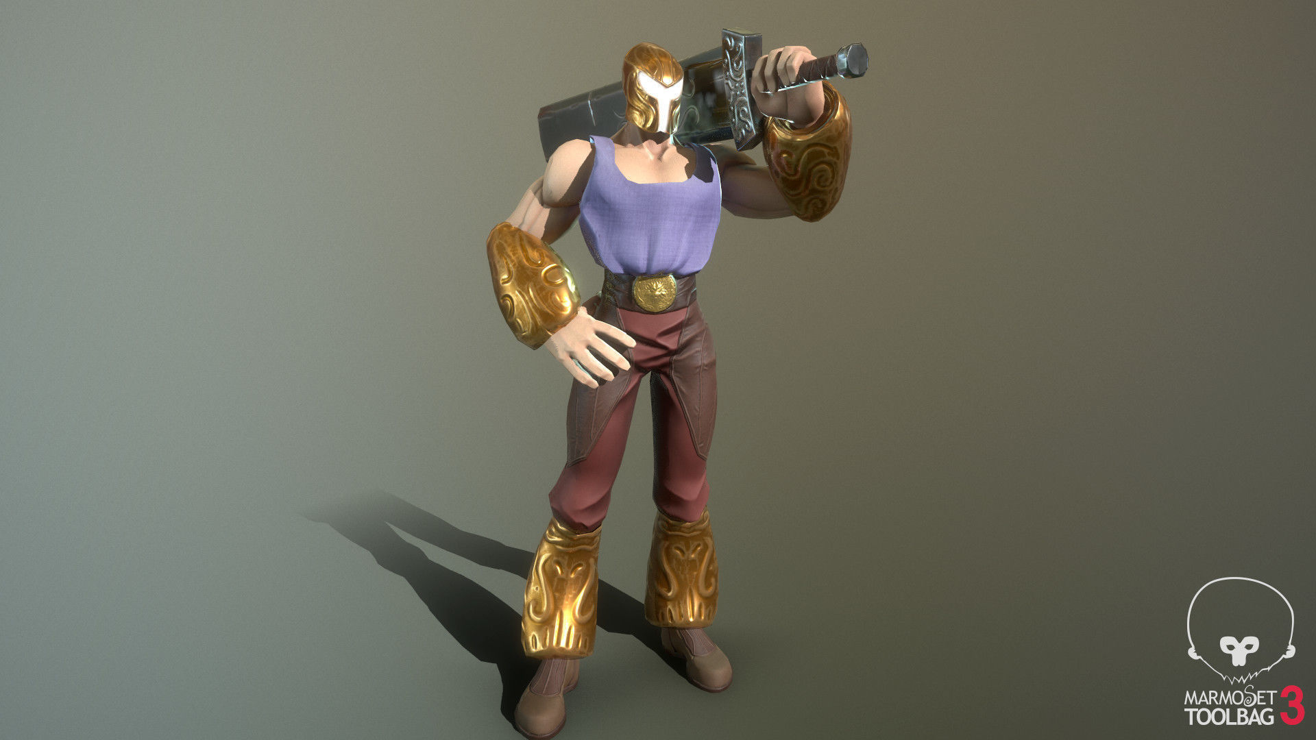 3D model Helios Rigged VR / AR / low-poly rigged | CGTrader