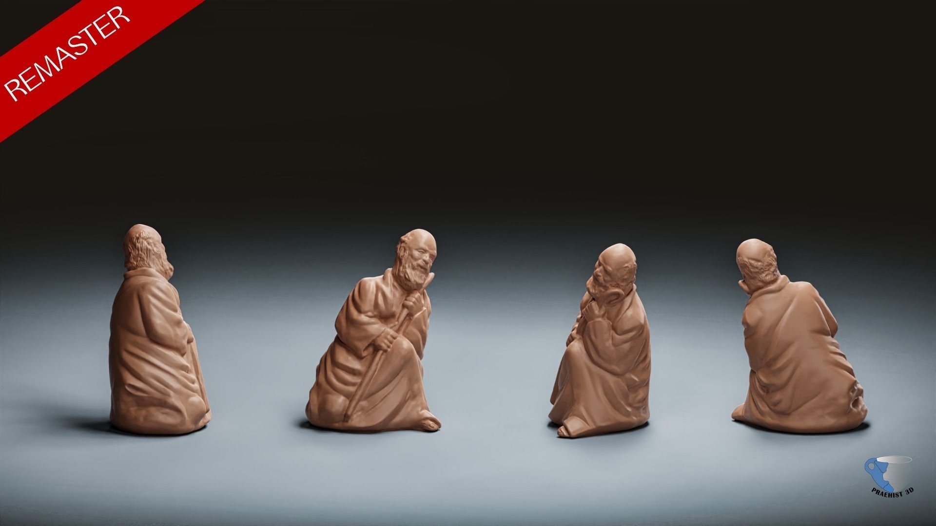 Christmas nativity figurines Set 3D Printable 3D Scan 3D model 3D ...