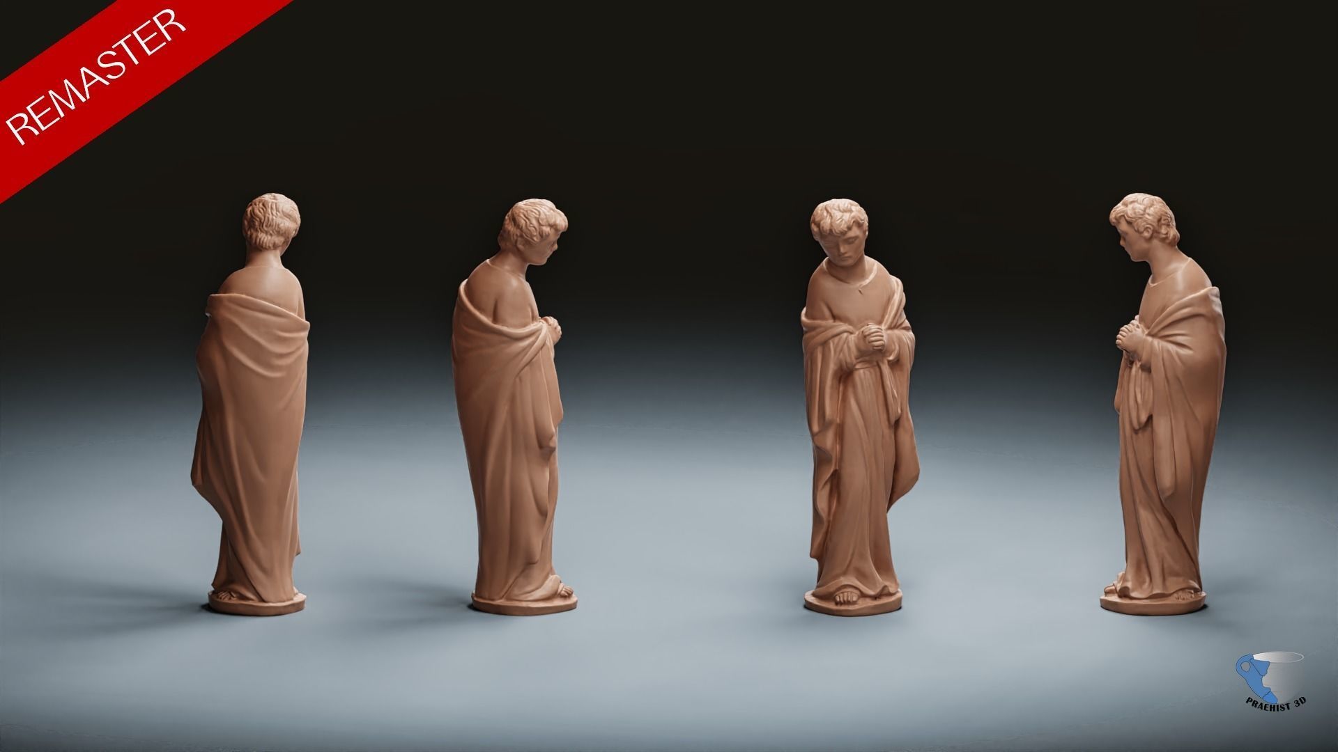 Christmas nativity figurines Set 3D Printable 3D Scan 3D model 3D ...