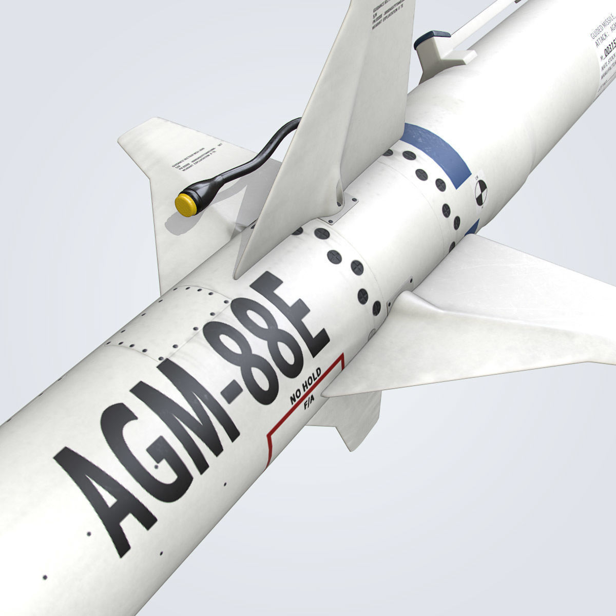 AGM-88 Sharm 3D model | CGTrader