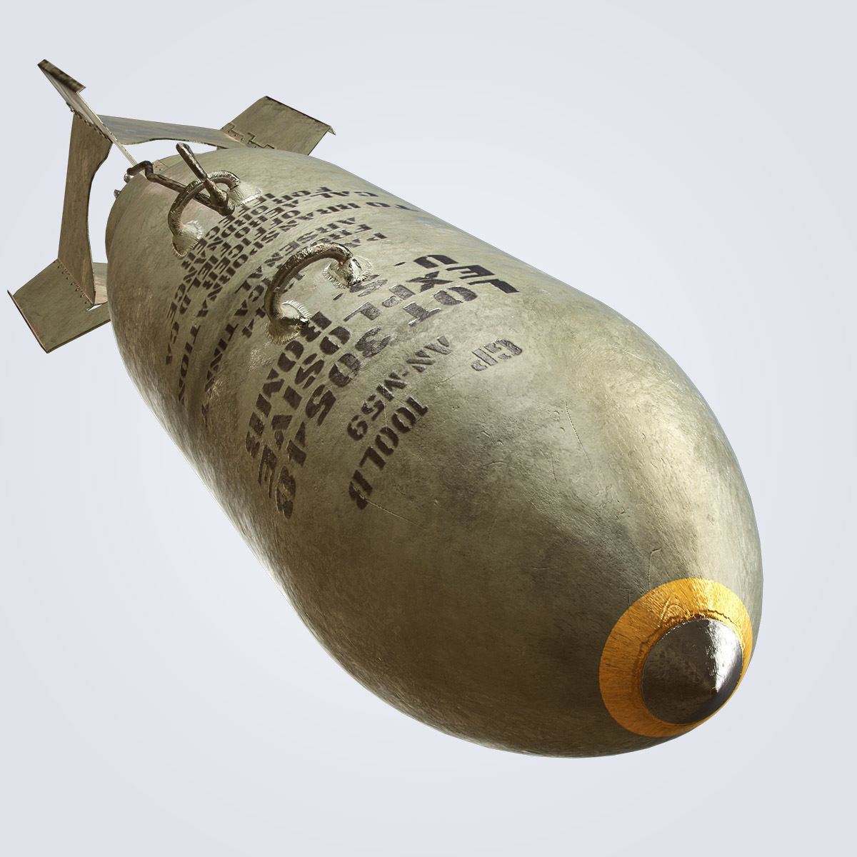 AN-M59 3D model | CGTrader