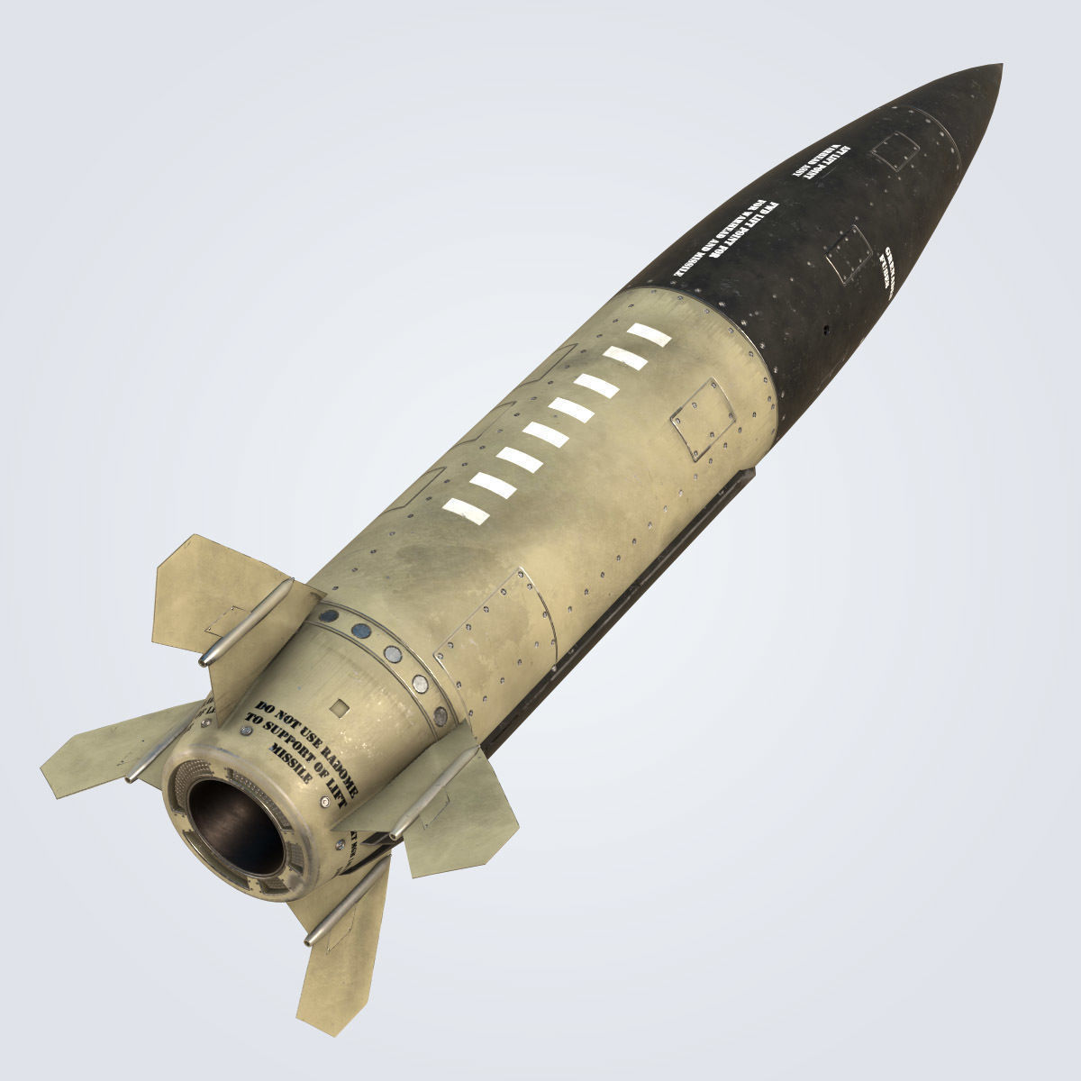 MGM-140 ATACMS 3D model | CGTrader