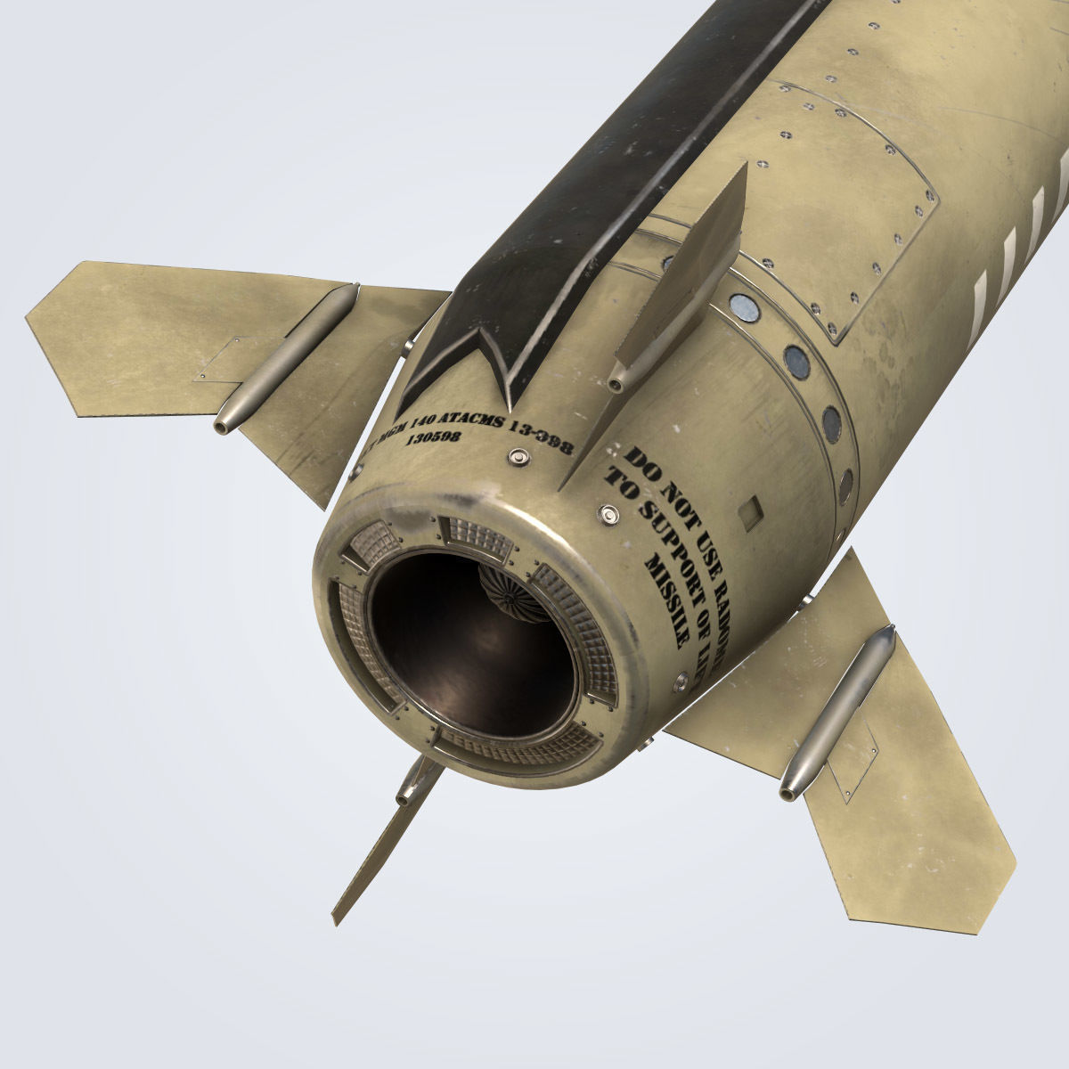 MGM-140 ATACMS 3D model | CGTrader
