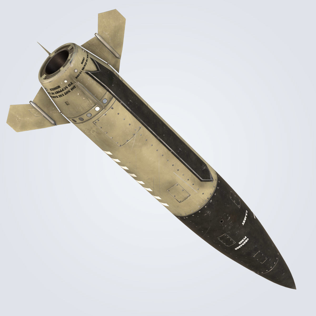 MGM-140 ATACMS 3D model | CGTrader