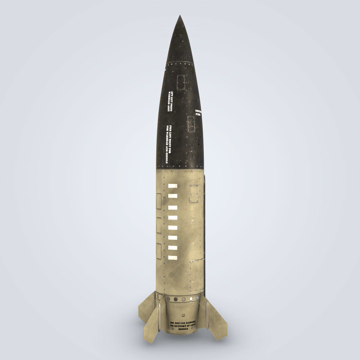 MGM-140 ATACMS 3D model | CGTrader