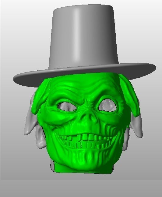Ghost Mask 3D model 3D printable | CGTrader