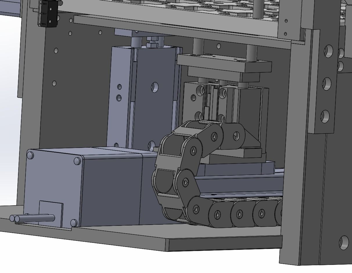 Automatic tray stacking feeding machine 3D model animated | CGTrader