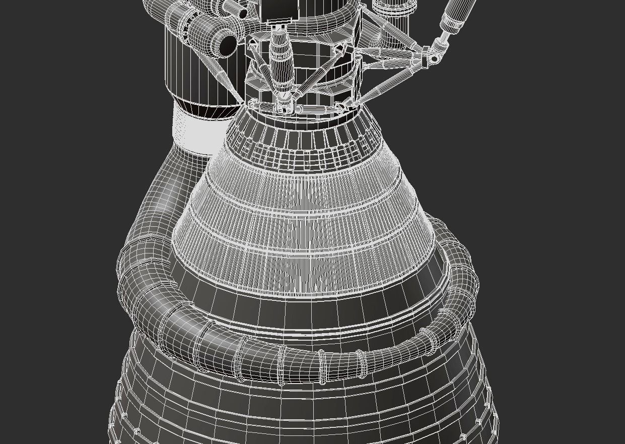 saturn-5 rocket 3D model | CGTrader