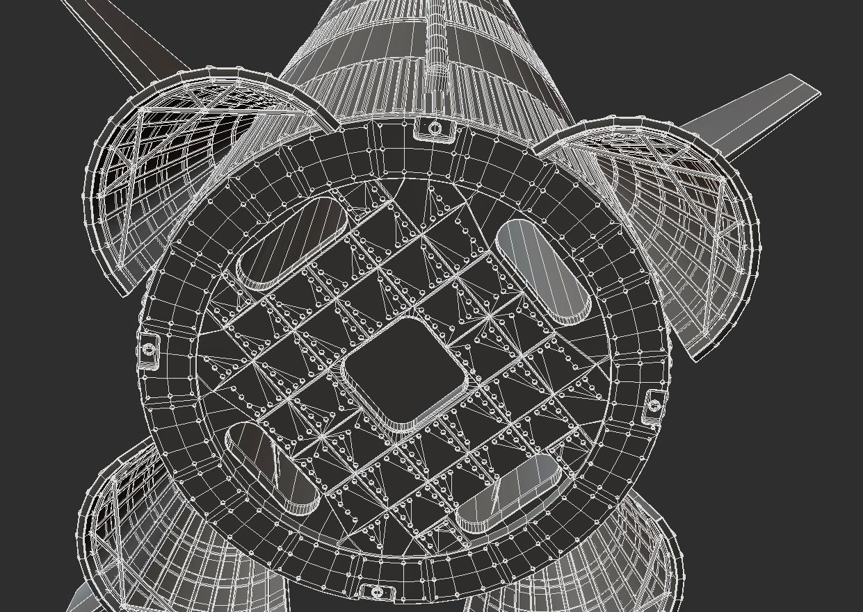 saturn-5 rocket 3D model | CGTrader