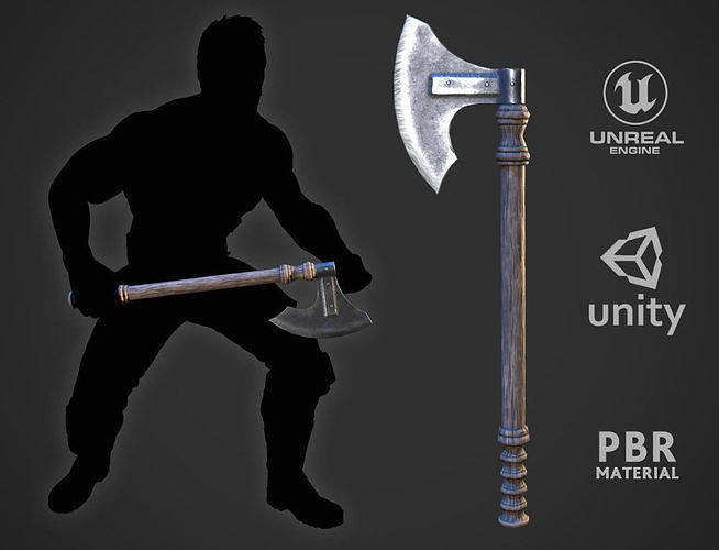 Models Of Different Types Of Axes Free 3D Model In Melee, 49% OFF