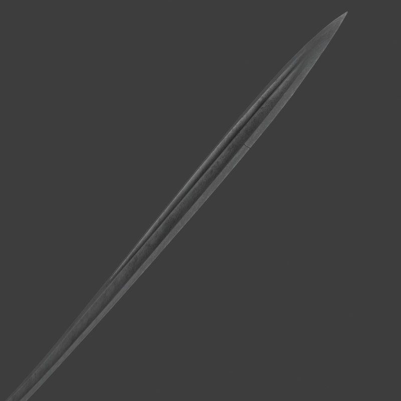 3D model 19th century US Army sabre VR / AR / low-poly | CGTrader