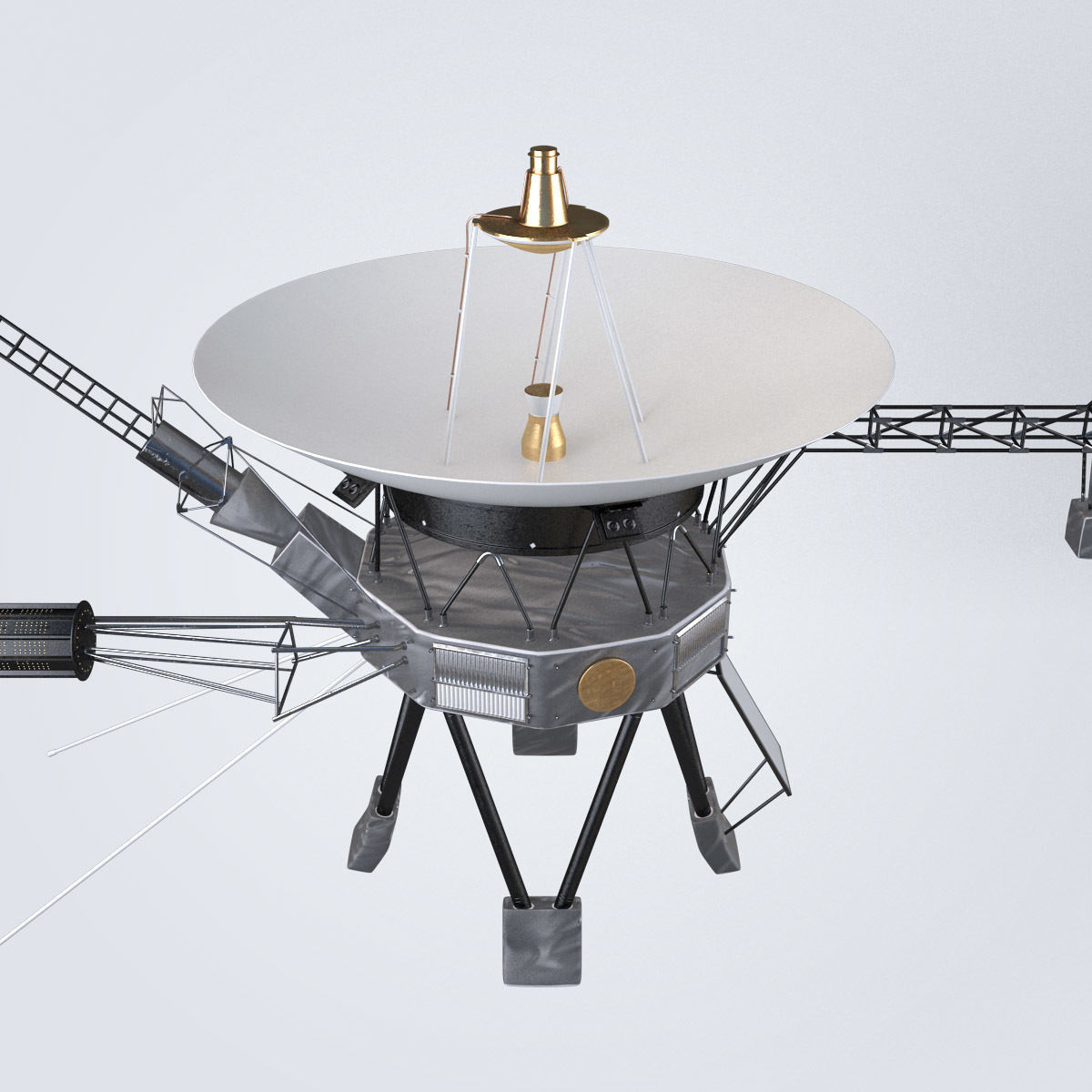 Voyager 1 3D model | CGTrader