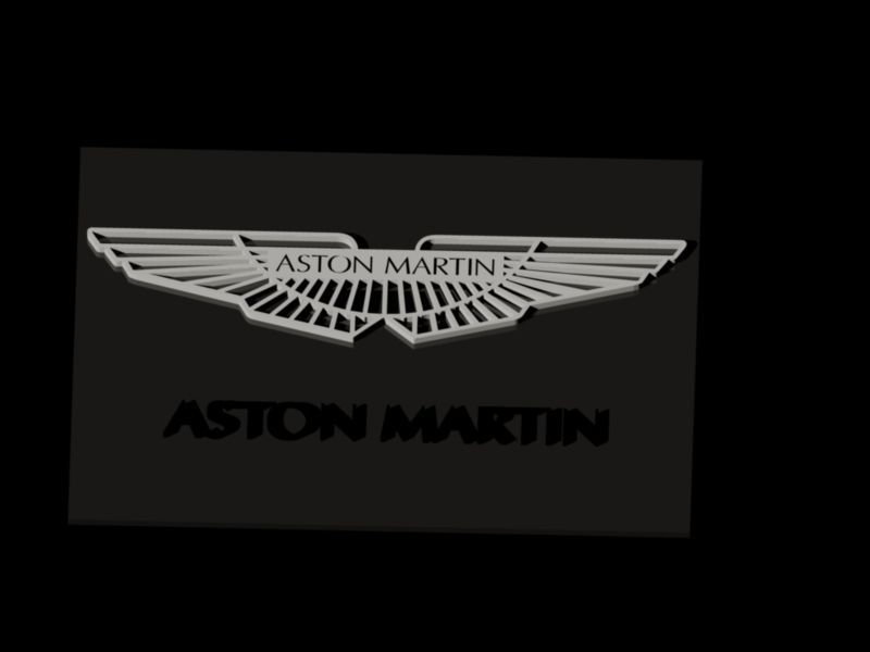 Aston Martin Logo free 3D model | CGTrader