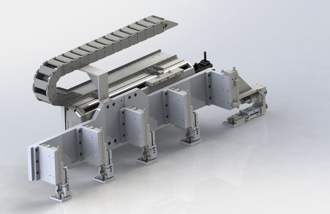 Feeding conveying and rotating module mechanism 3D model | CGTrader