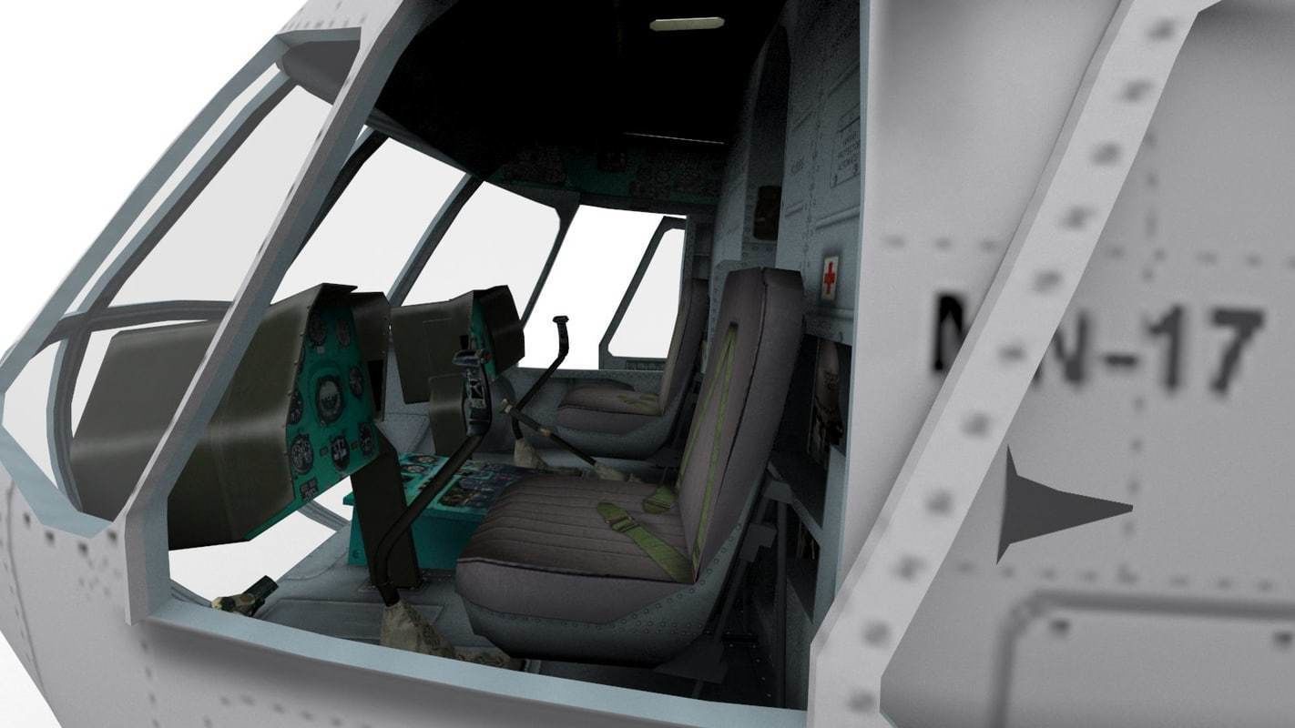 Mil Mi-17 3D model 3D model animated | CGTrader