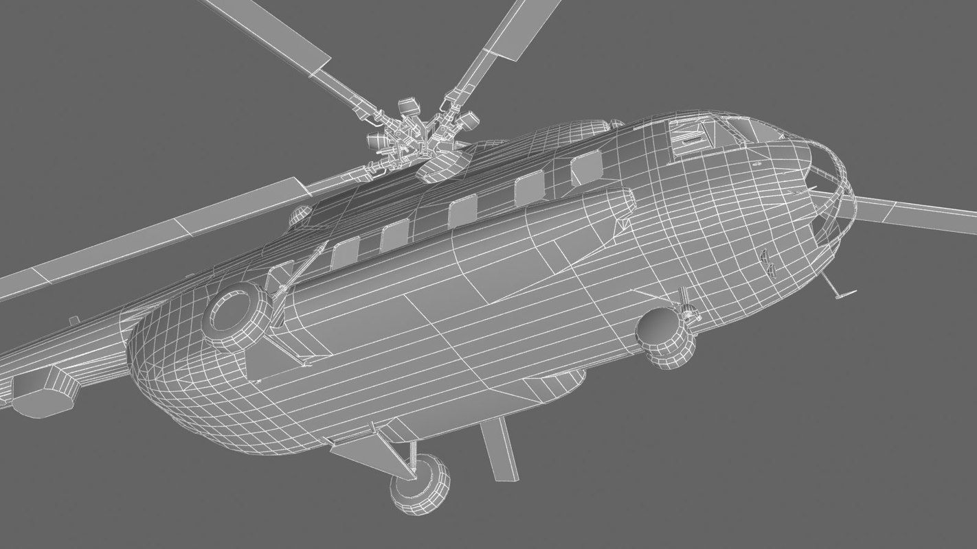 Mil Mi-17 3D model 3D model animated | CGTrader