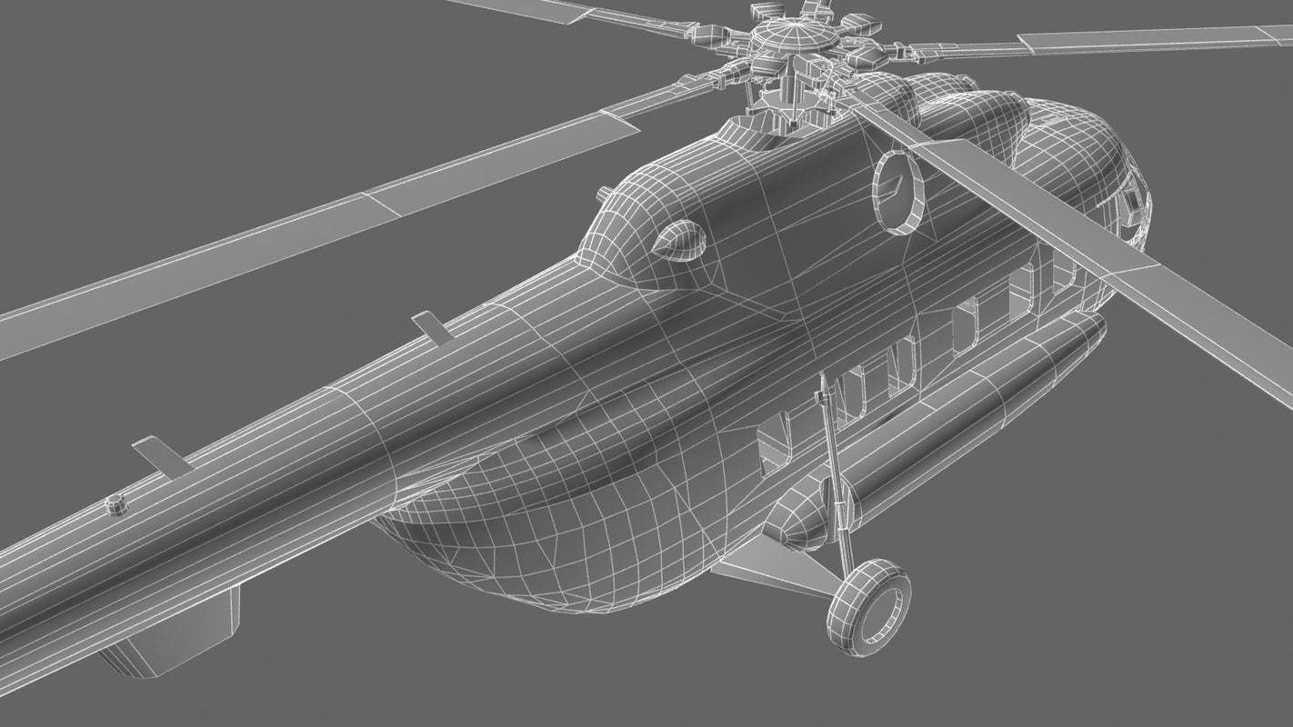 Mil Mi-17 3D model 3D model animated | CGTrader