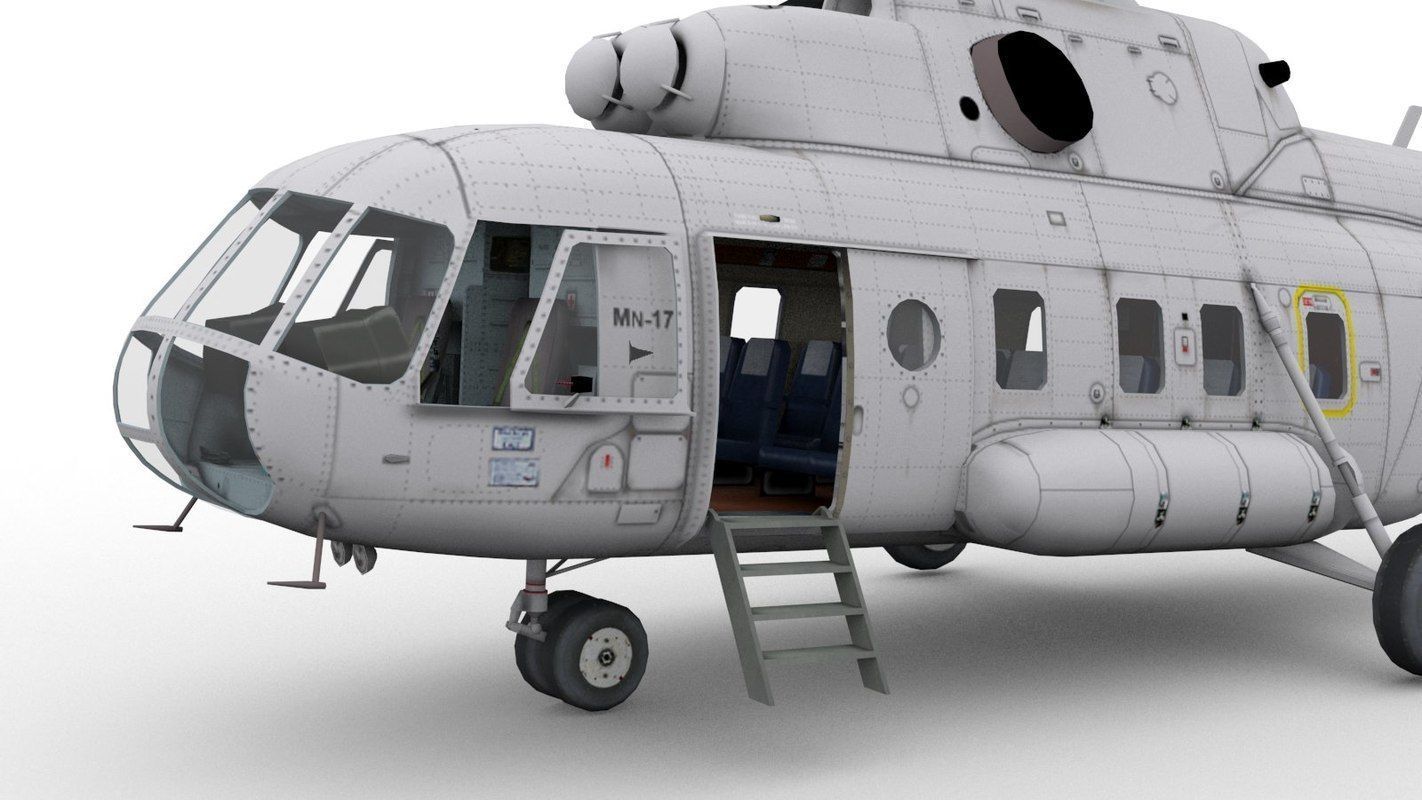 Mil Mi-17 3D model 3D model animated | CGTrader