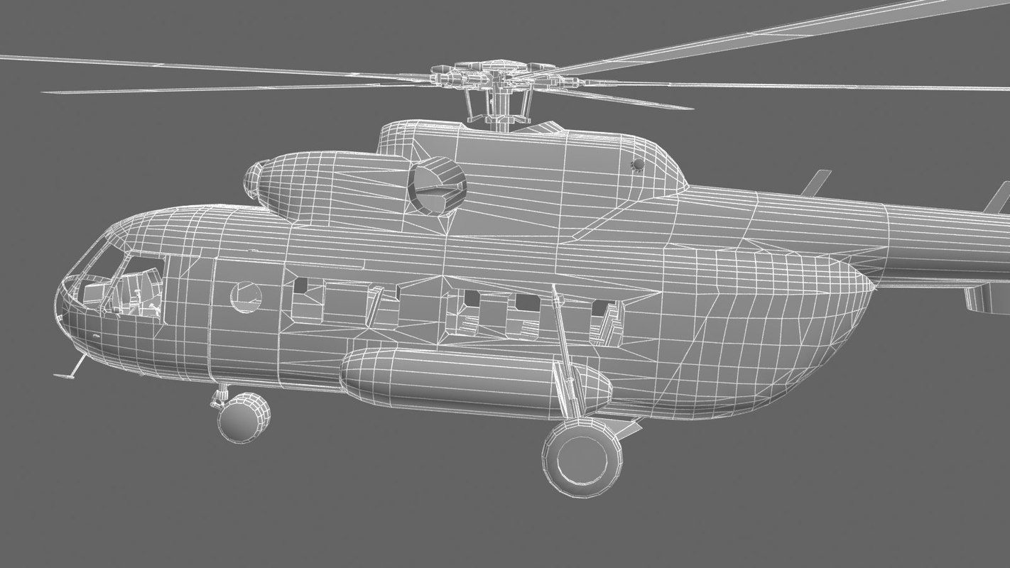 Mil Mi-17 3D model 3D model animated | CGTrader