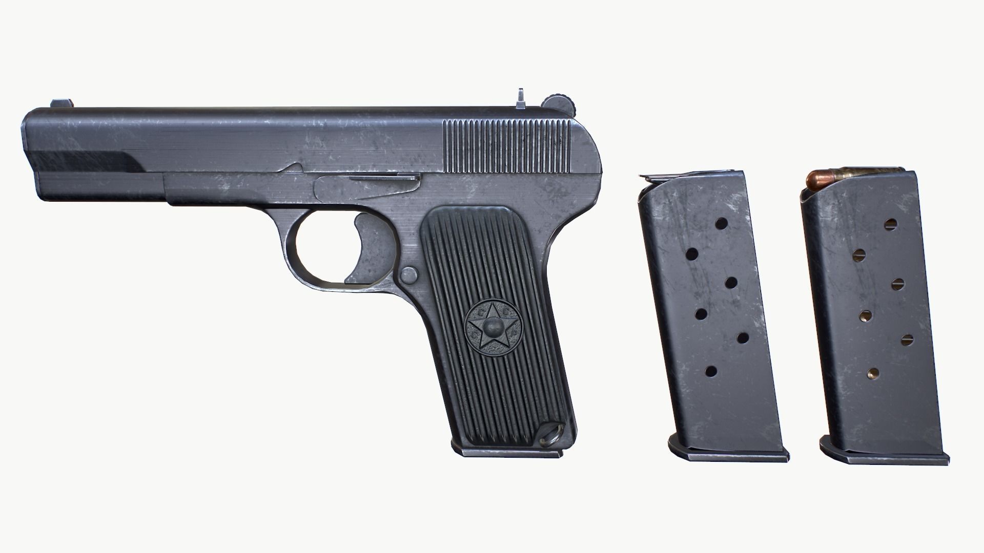 3D model Tokarev - TT VR / AR / low-poly | CGTrader