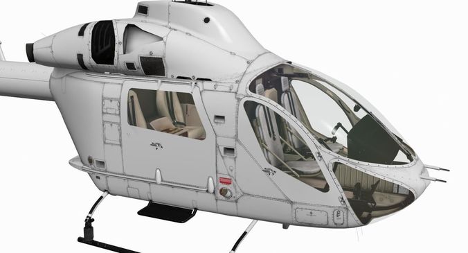 MD-902 Explorer 3D model animated | CGTrader