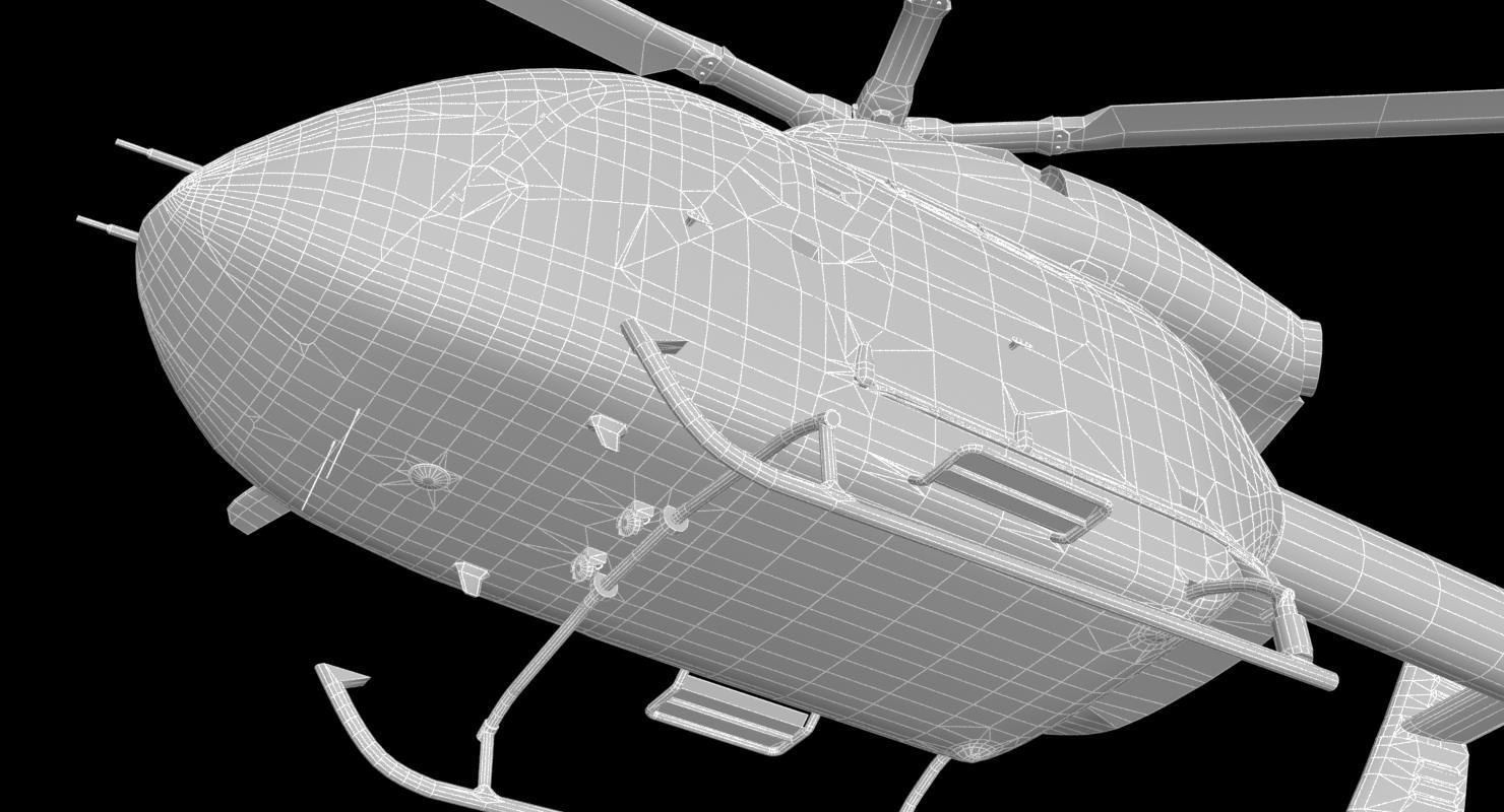 MD-902 Explorer 3D model animated | CGTrader