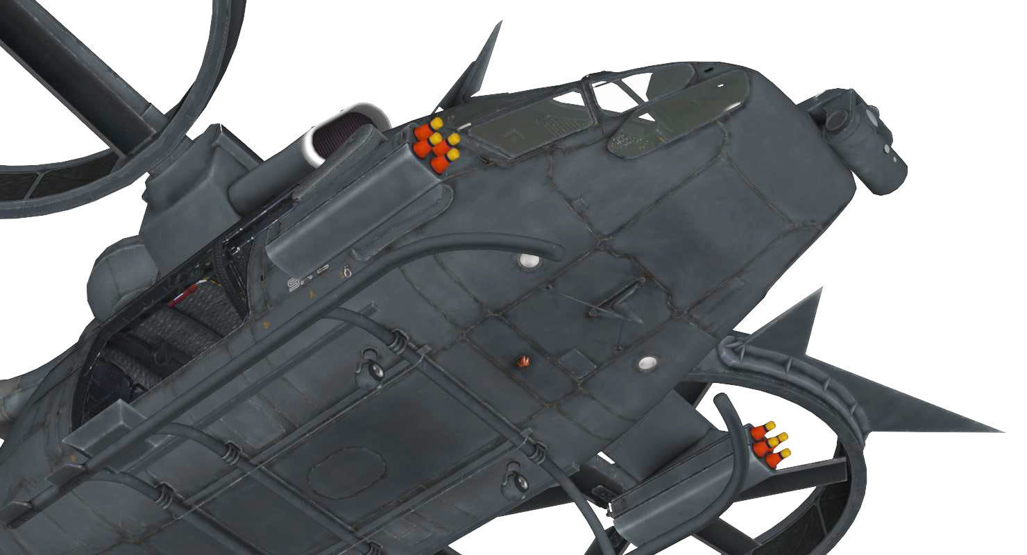 SA-2 Samson 3D model animated | CGTrader