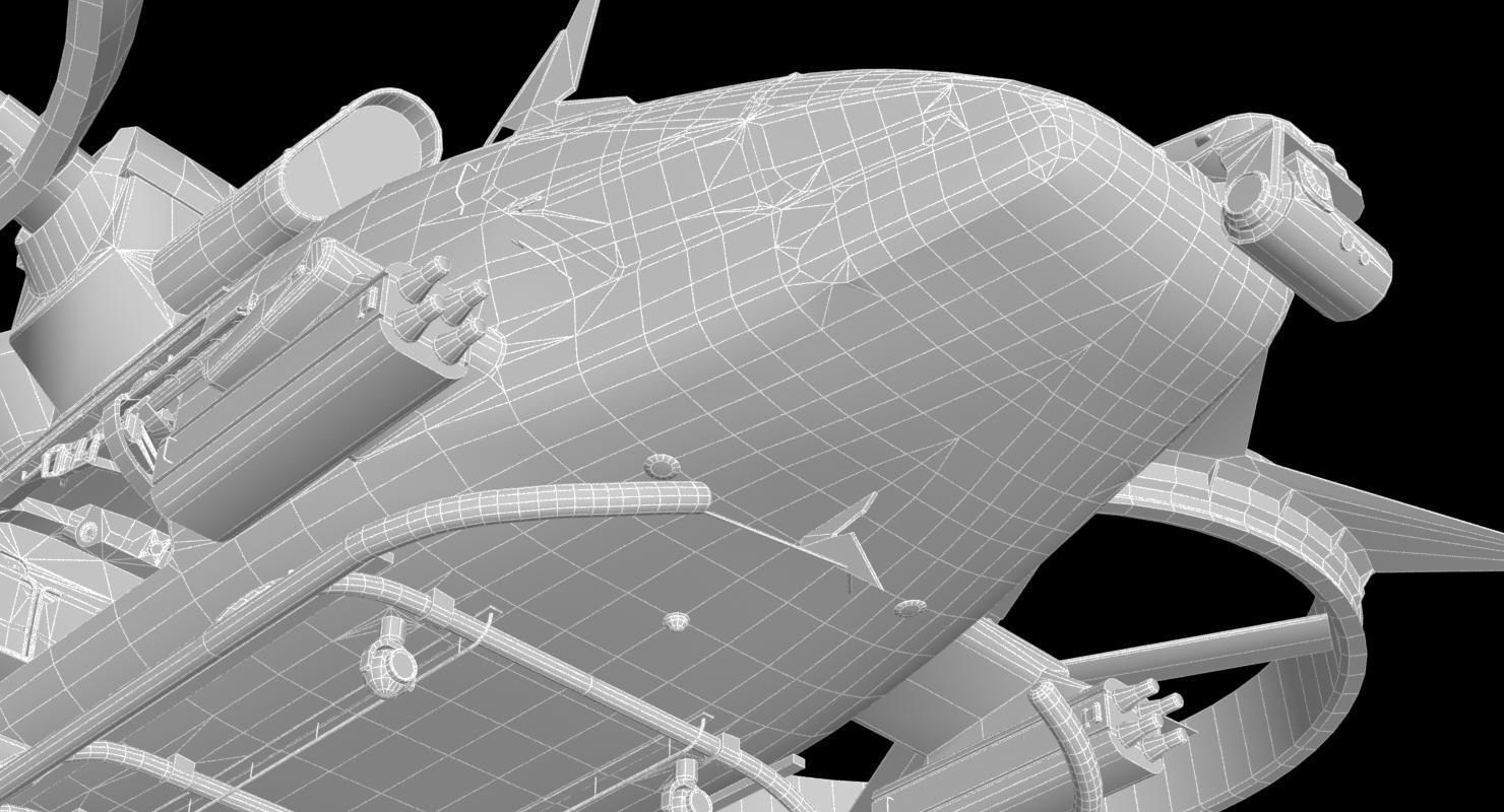 SA-2 Samson 3D model animated | CGTrader