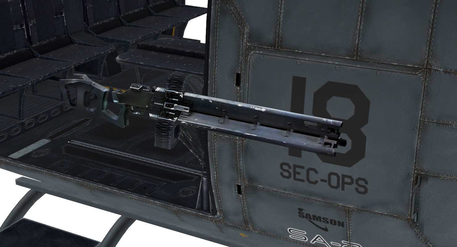 SA-2 Samson 3D model animated | CGTrader