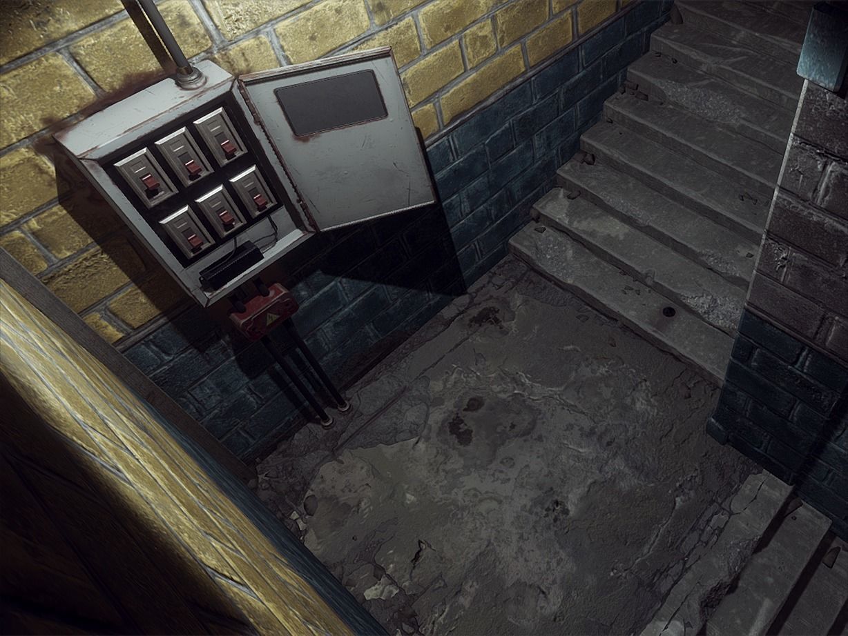 3D model Urban Basement Places VR / AR / low-poly | CGTrader